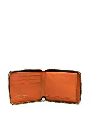Comme Des Garçons Rectangle-shape Leather Wallet - Orange