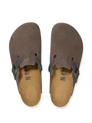BIRKENSTOCK Boston Slippers - Brown