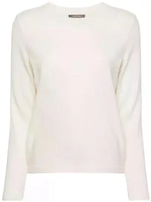 N.peal Hallie Organic Cashmere Jumper - Neutrals