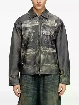 DIESEL® L-mayer Distressed Jacket