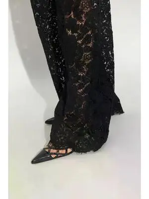 Dolce & Gabbana Calf Leather Slingback Pumps