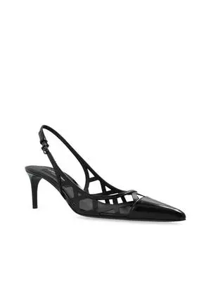 Dolce & Gabbana Calf Leather Slingback Pumps