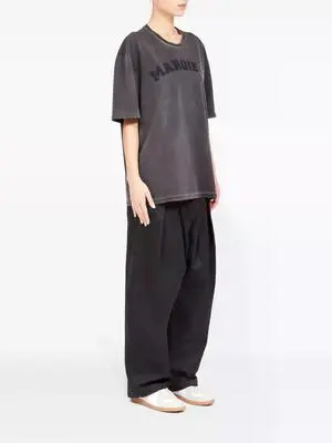 MAISON MARGIELA Logo-embroidered Cotton T-shirt