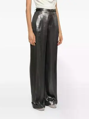 Ralph Lauren Acklie Pleated Wide-leg Trousers