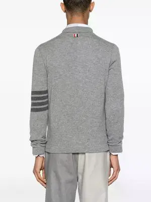 Thom Browne 4-bar Stripe Cashmere Cardigan