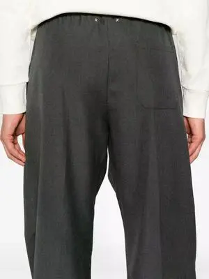 GOLDEN GOOSE Mid-rise Straight-leg Virgin Wool Trousers