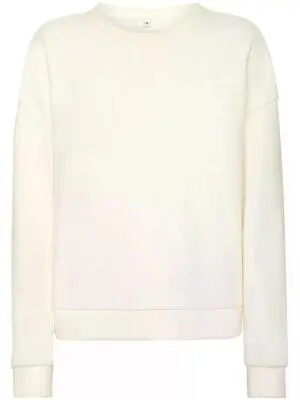 PLEIN SPORT Boxy Fit Crew Neck Sweatshirt - Neutrals