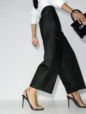 Alexander Wang Nova Stud-detail Slingback Sandals