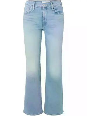MOTHER Straight-leg Jeans With Whiskering Effect
