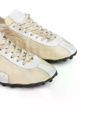 MAISON MARGIELA Sprinters Lace-up Trainers - Neutrals