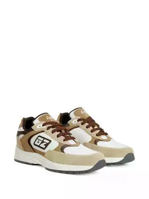 GIUSEPPE ZANOTTI Runner Low-top Lace-up Sneakers - Neutrals