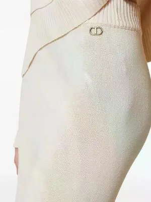 TWINSET Flared Knit Trousers