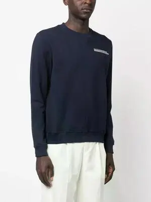 BALLANTYNE Logo Print Cotton Jumper