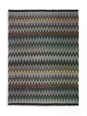 Missoni Chen Zigzag-knit Blanket