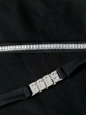Gcds One-shoulder Swimsuit With Chain Detail