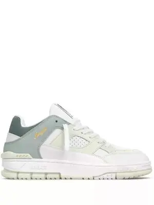 Axel Arigato Area Lo Panelled Leather Sneakers - White