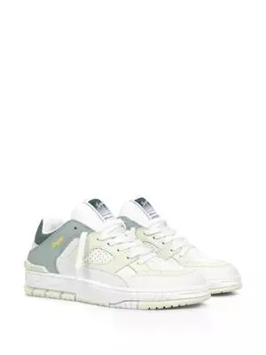 Axel Arigato Area Lo Panelled Leather Sneakers - White