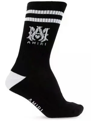 Amiri Ma Core Logo Socks - Black