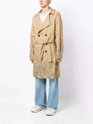 HACULLA. Paint Splatter Trench Coat