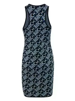 Michael Kors Monogram Sleeveless Dress
