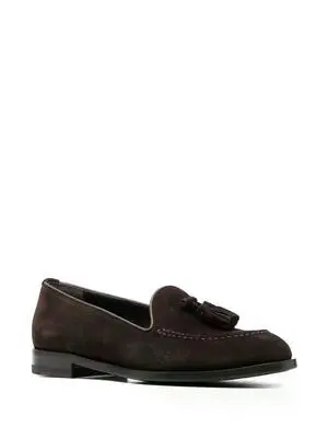 SCAROSSO Sienna Tasselled Leather Loafers