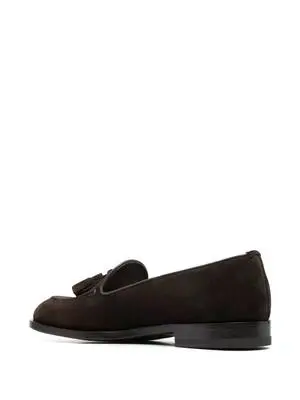SCAROSSO Sienna Tasselled Leather Loafers