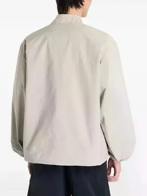 HELIOT EMIL Surtsey Zip-up Windbreaker - Neutrals