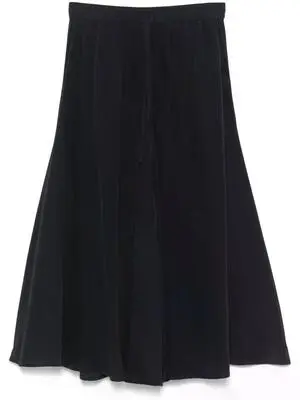 P.a.r.o.s.h Midi Skirt With Drawstring Waist - Blue