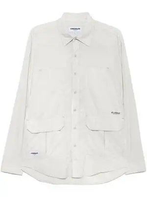 CHOCOOLATE Logo-print Shirt - Neutrals