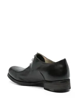 MA+ Leather Oxford Shoes - Black