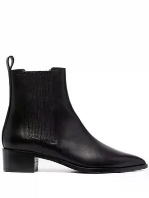 SCAROSSO Olivia Chelsea Boots - Black