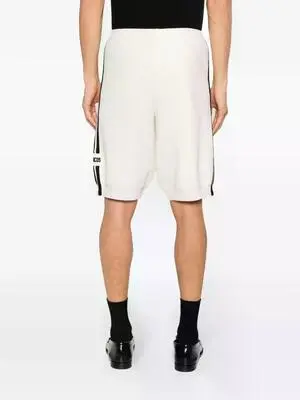 Gcds College Bouclé-knit Bermuda Shorts