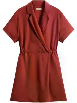 Woolrich Wrap Dress - Red