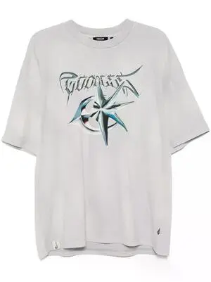 FIVE CM Graphic-print T-shirt - Grey