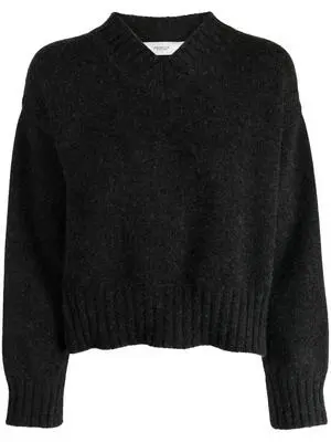Pringle Of Scotland Cashmere V-neck Jumper - Grey