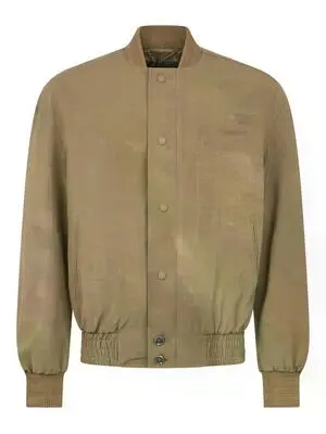 Roberto Cavalli Drop-shoulder Bomber Jacket - Neutrals