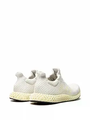 Adidas Futurecraft 4d Chalk Knit Sneakers