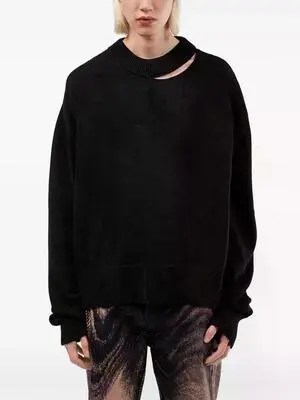 Camper Distressed Knit Sweater