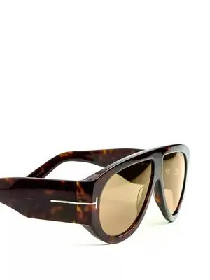 TOM FORD Bronson Tortoiseshell-effect Sunglasses - Brown