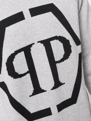 Philipp Plein Logo Print Sweatshirt