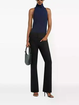COURREGES Sleeveless High Neck Top