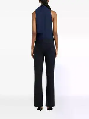 COURREGES Sleeveless High Neck Top