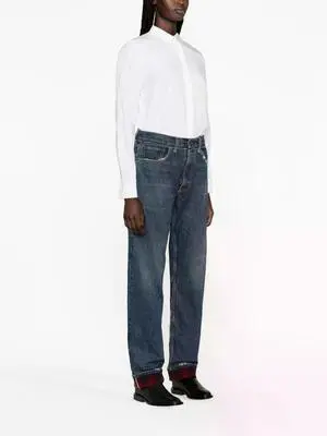 MAISON MARGIELA Ripped Straight-leg Jeans