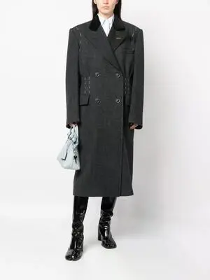 MAISON MARGIELA Work-in-progress Double-breasted Coat