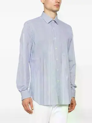ERALDO Striped Shirt - Blue