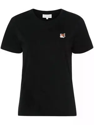 Maison Kitsuné Fox Appliqué T-shirt