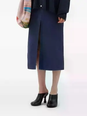 Sunnei Long Skirt With Front Slit