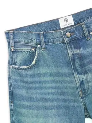 ANINE BING Roy Mid-rise Straight Jeans