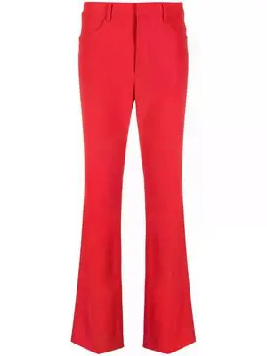 Zadig&Voltaire Pistol Straight-leg Trousers - Red