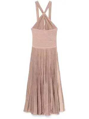 ANTONINO VALENTI Faial Midi Dress With Lurex Detailing